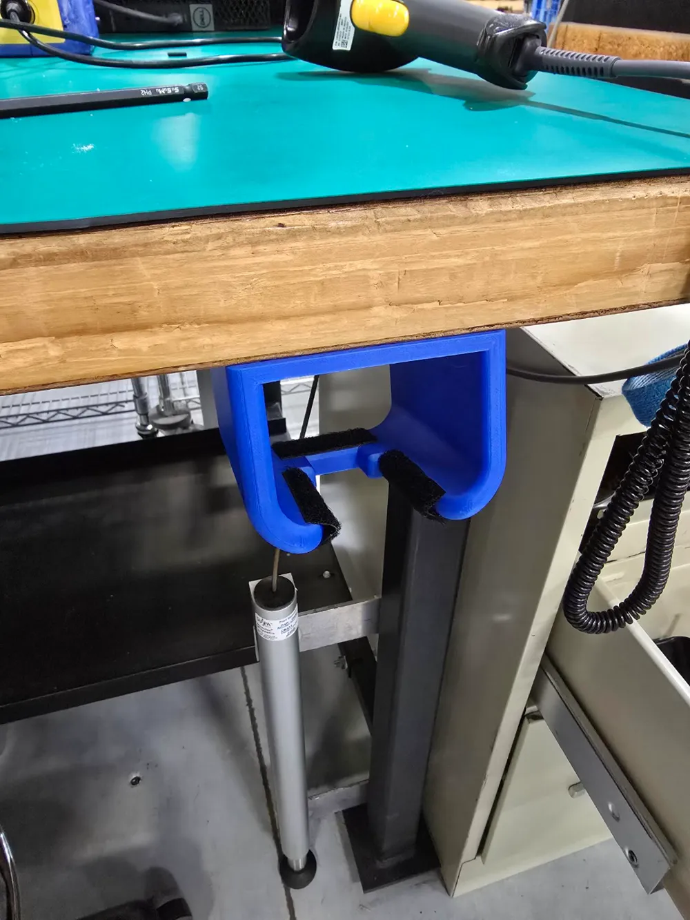 Barcode Scanner holder - under desk mount - Free 3D Print Model ...