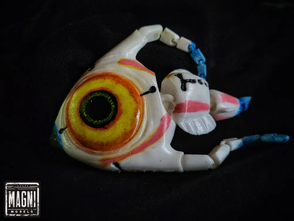 Articulated Arctic Peeper - Subnautica - Free 3D Print Model - MakerWorld