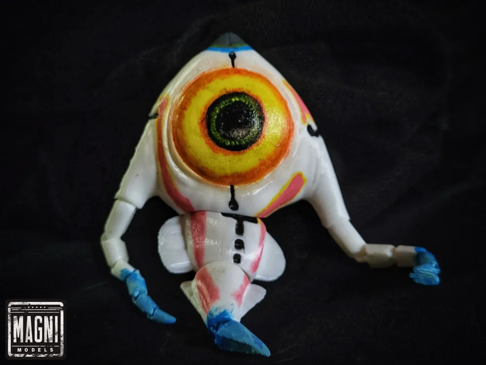 Articulated Arctic Peeper - Subnautica - Free 3D Print Model - MakerWorld