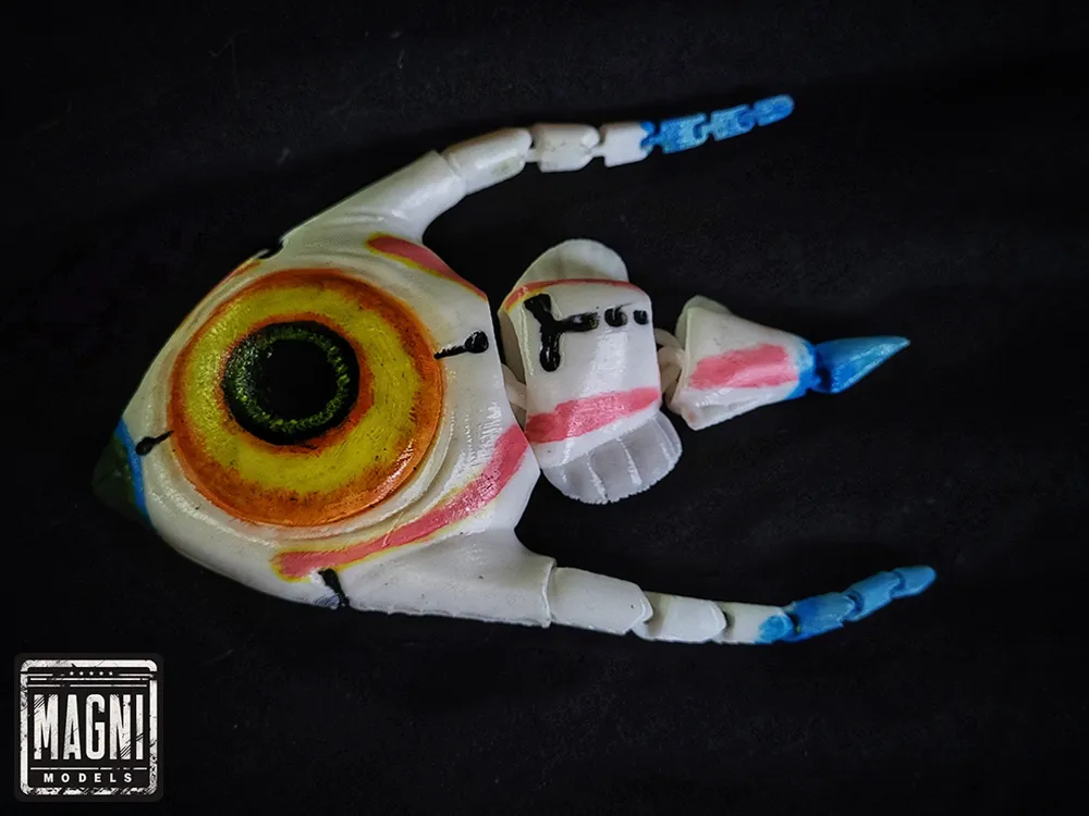 Articulated Arctic Peeper - Subnautica - Free 3D Print Model - MakerWorld