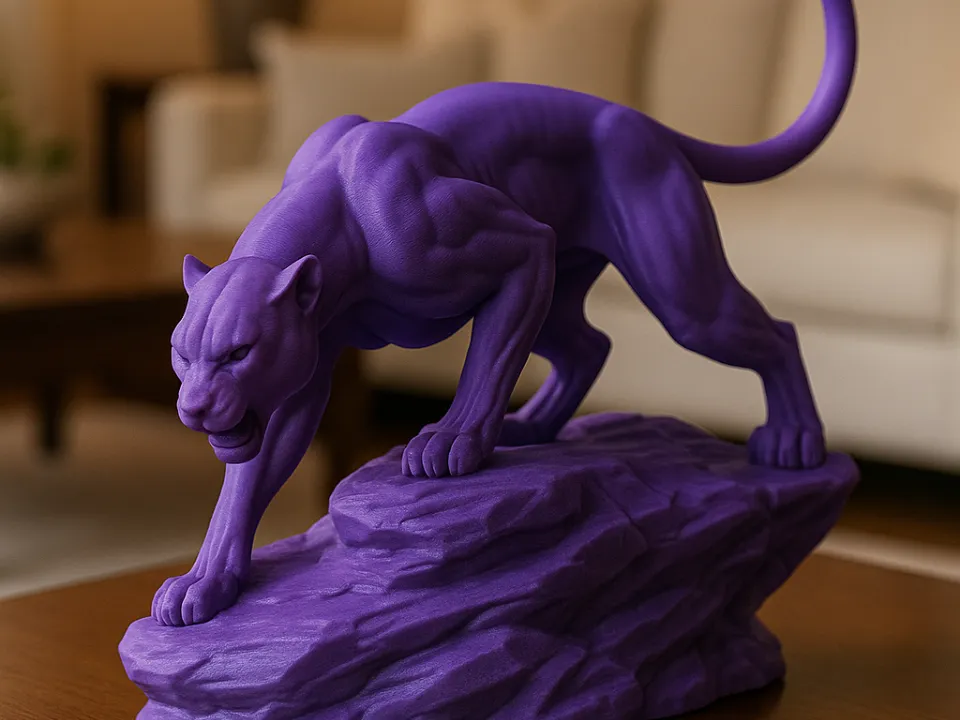 Silent Puma – Shadow of the Mountain Heart by VASEE MakerWorld ...