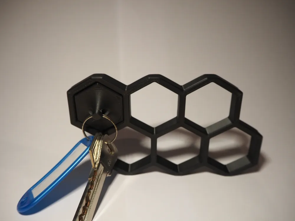 Hexagon modular KEYCHIAN by M_a_r_ti_ MakerWorld: Download Free 3D Models