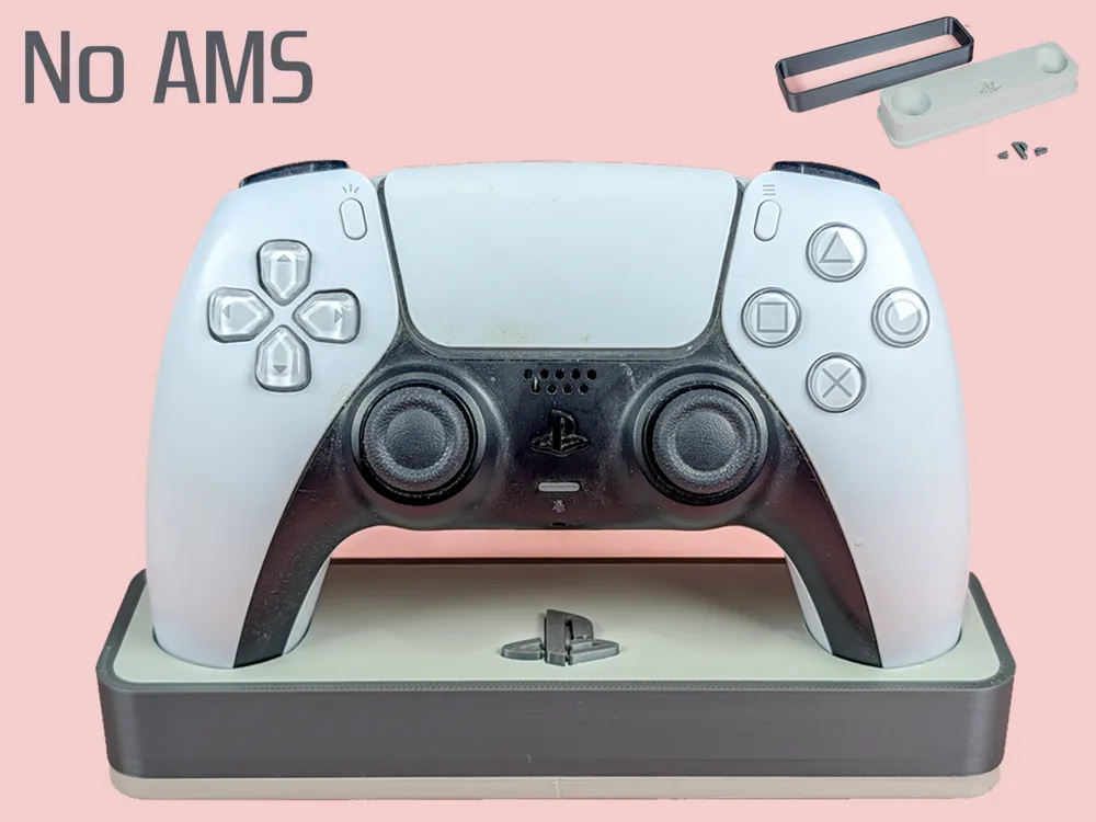 PS5 Controller Stand – PS Logo - Free 3D Print Model - MakerWorld