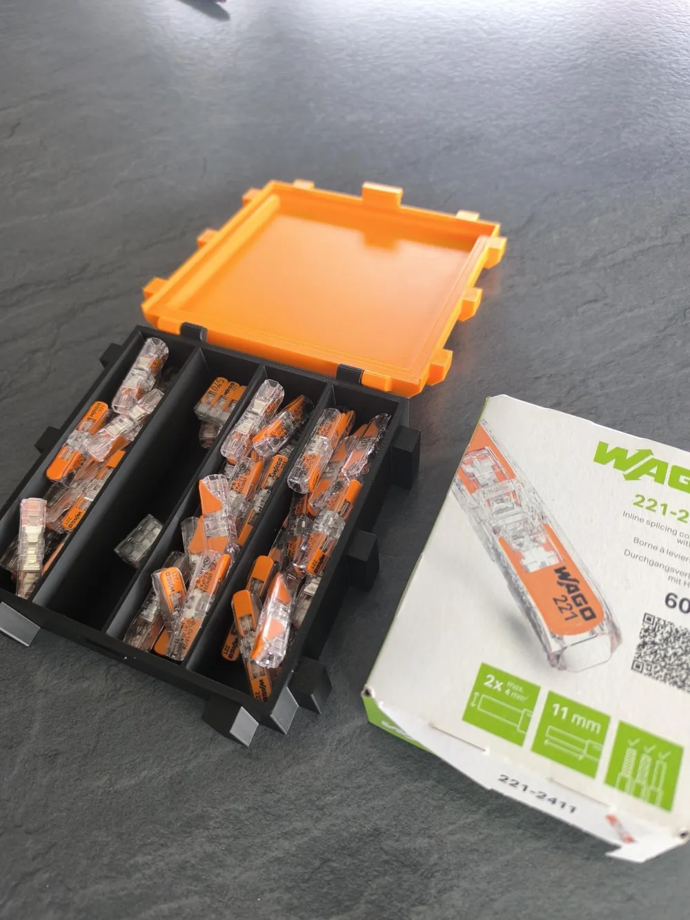 WAGO STORAGE BOX - Free 3D Print Model - MakerWorld