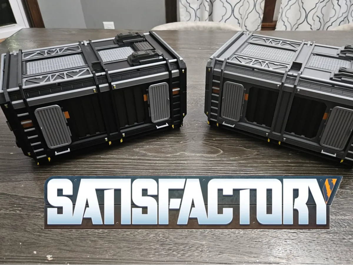 Satisfactory - Storage Container - Toolbox - Free 3D Print Model ...