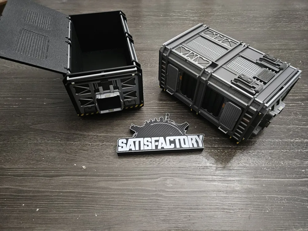 Satisfactory - Storage Container - Toolbox - Free 3D Print Model ...