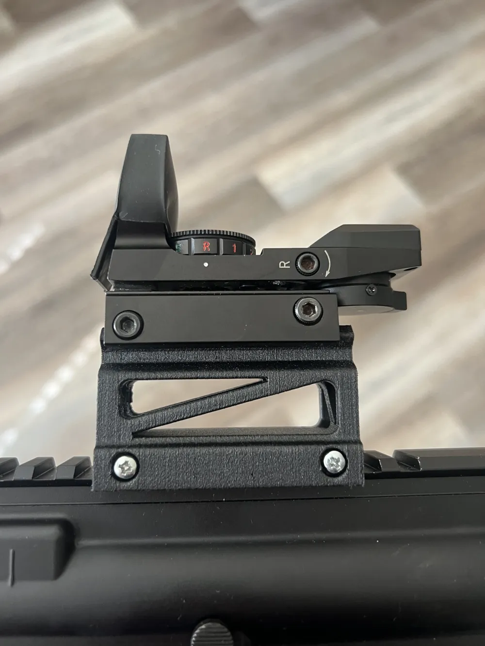 Picatinny Sight Riser 1.0 - Free 3D Print Model - MakerWorld