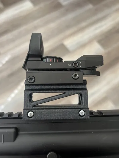 Picatinny Sight Riser 1.0 - Free 3D Print Model - MakerWorld