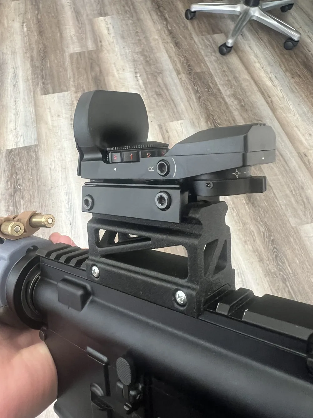 Picatinny Sight Riser 1.0 - Free 3D Print Model - MakerWorld