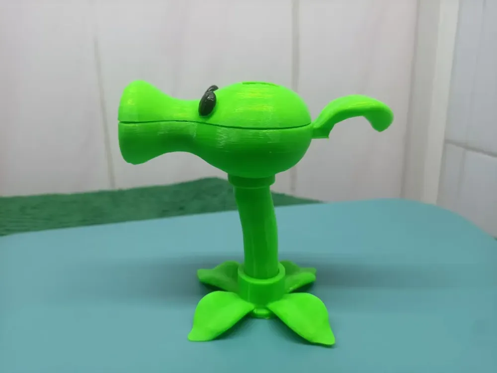 Toy pea shooter launcher by Heart Memory - MakerWorld