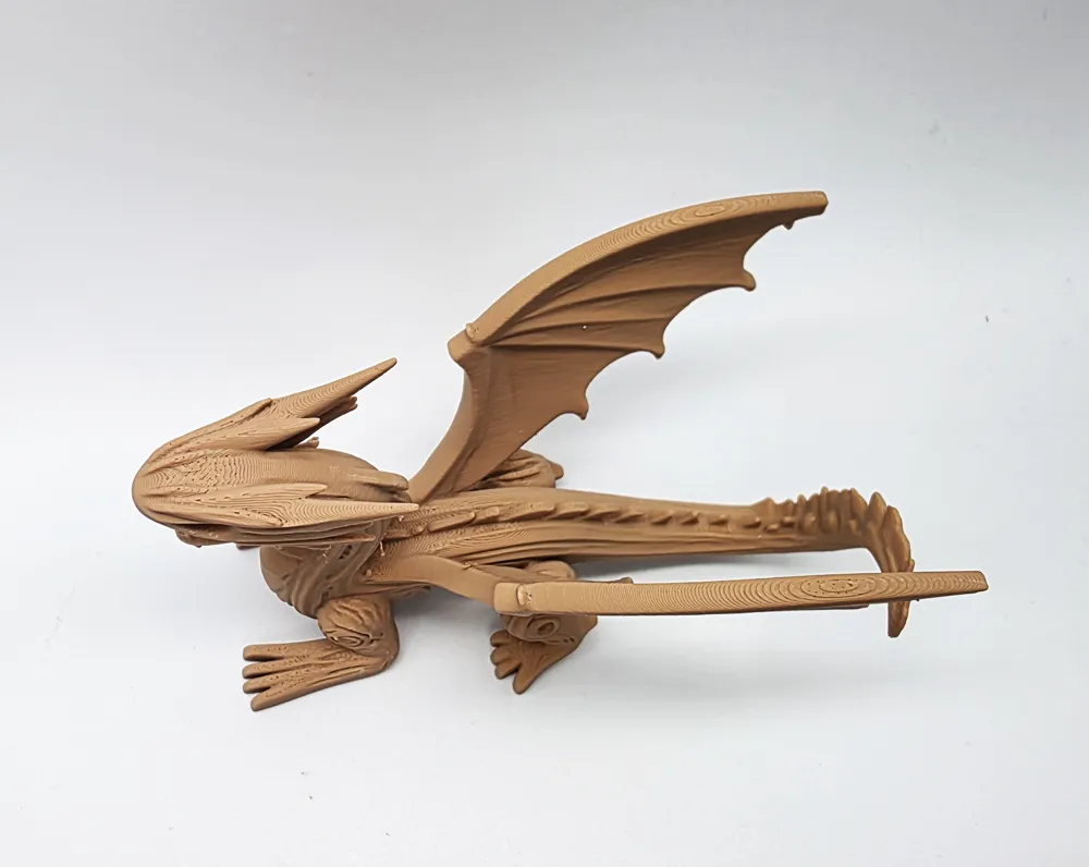 Long Wood-Carved English Dragon by Triple G WorkshopMakerWorld ...