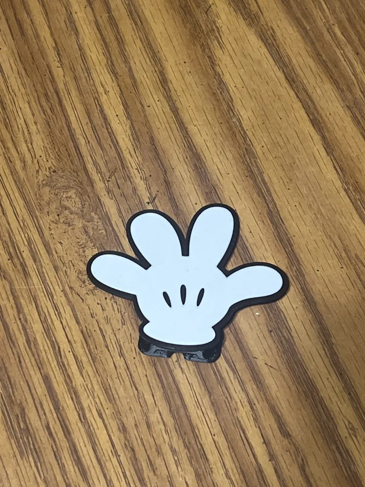 Mickey Mouse Glove Pop Can Tab Opener - Free 3D Print Model - MakerWorld