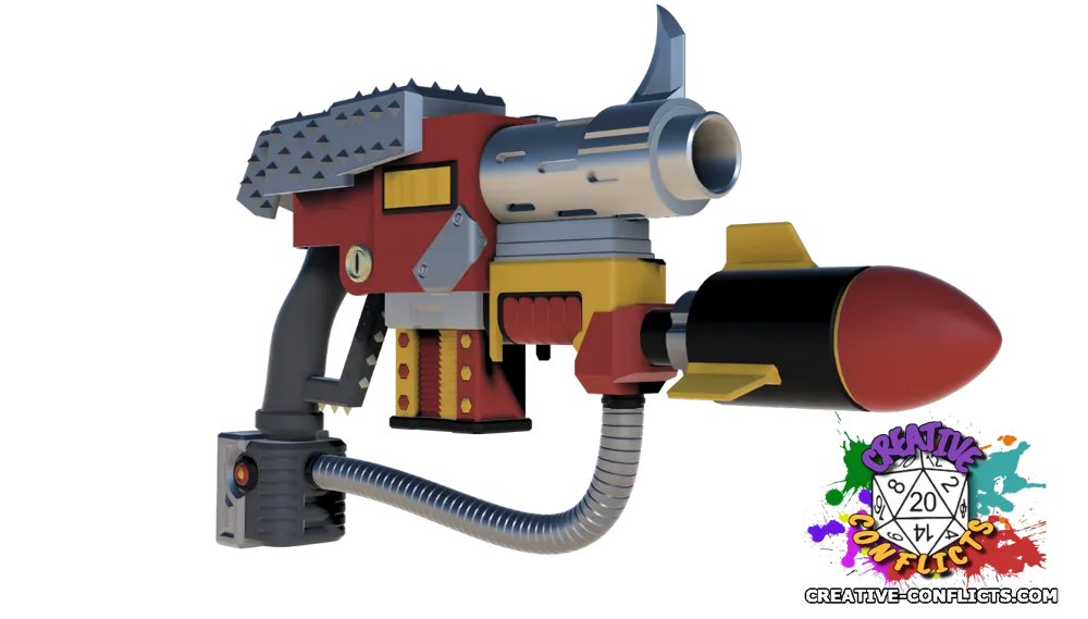 Ork - Shoota Rocket Launcher - WH40K Inspired - Free 3D Print Model ...