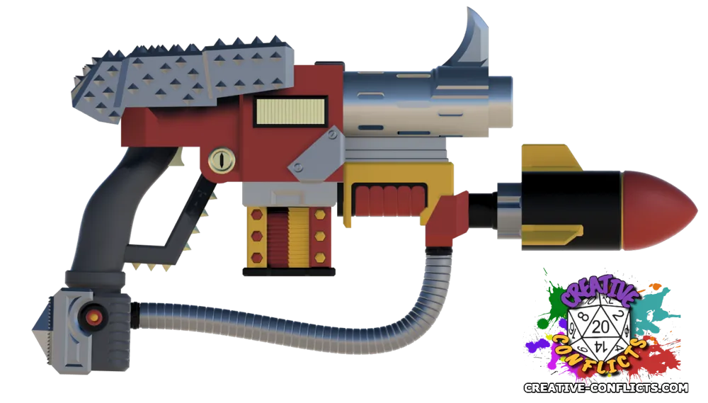 Ork - Shoota Rocket Launcher - WH40K Inspired - Free 3D Print Model ...