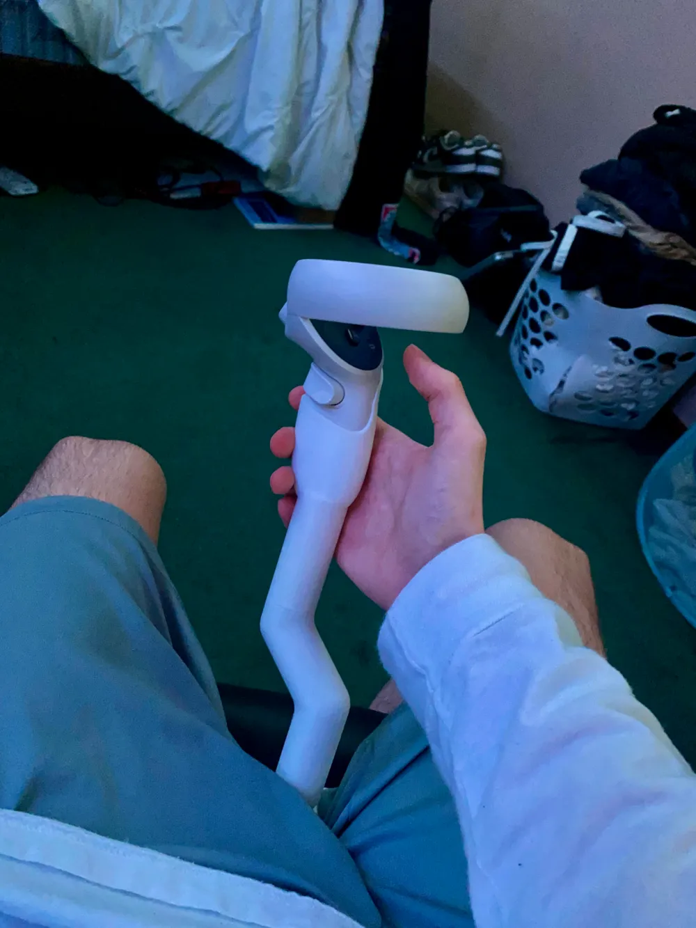 Quest 2 VTOL VR Flight Stick (Non-Magnetic) Remixed by xanzoh - MakerWorld