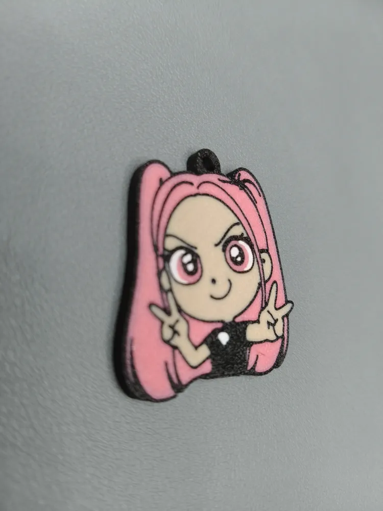 K-Pop Demon Hunters Netflix Huntrix Keychains - Free 3D Print Model ...