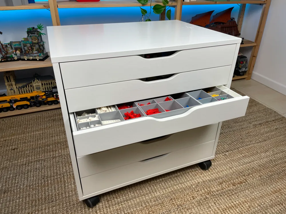 Ikea Alex Organizer Trays (Taller Drawers) by Tiago Catarino MakerWorld ...