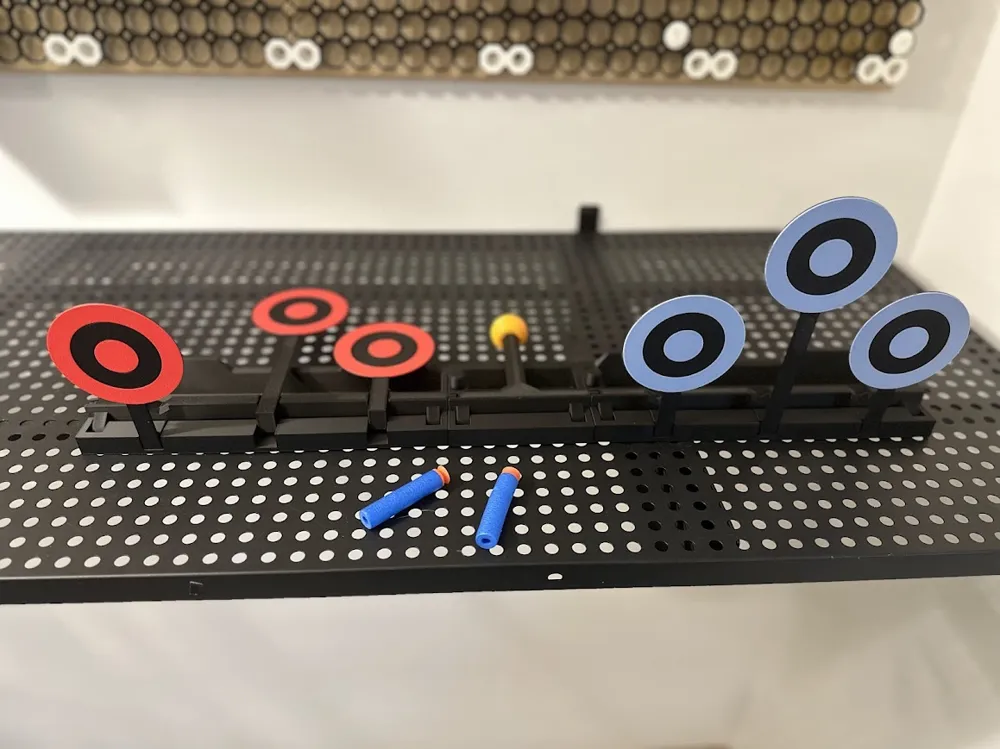Nerf Target Shootout! (Print-in-place) - Free 3D Print Model - MakerWorld