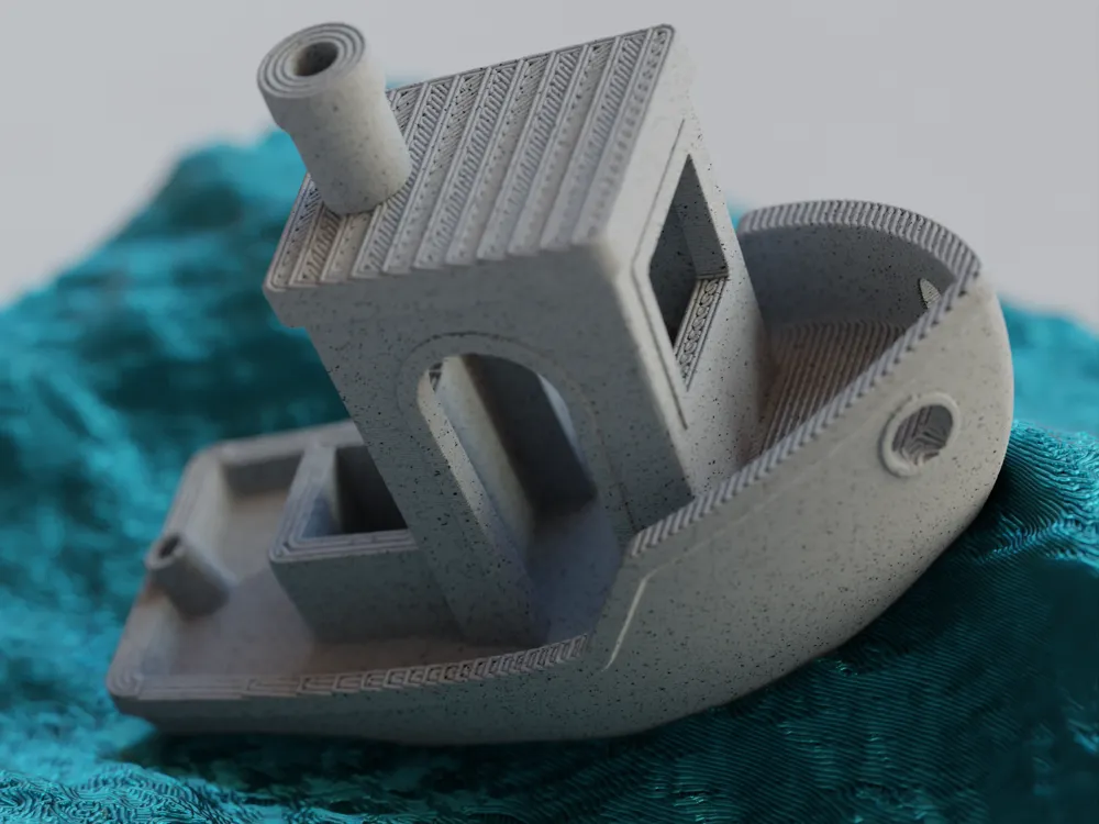 Benchy Stormy Rough Ocean Display Stand / Sea waves by HpInvent - MakerWorld
