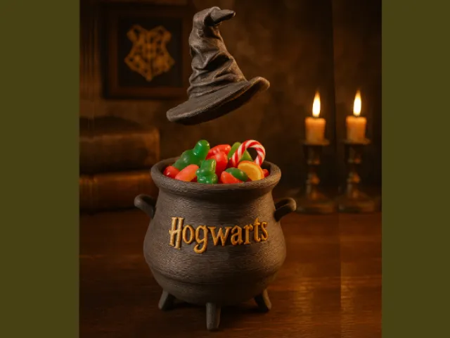 Hogwarts Candy Cauldron by xenos MakerWorld: Download Free 3D Models