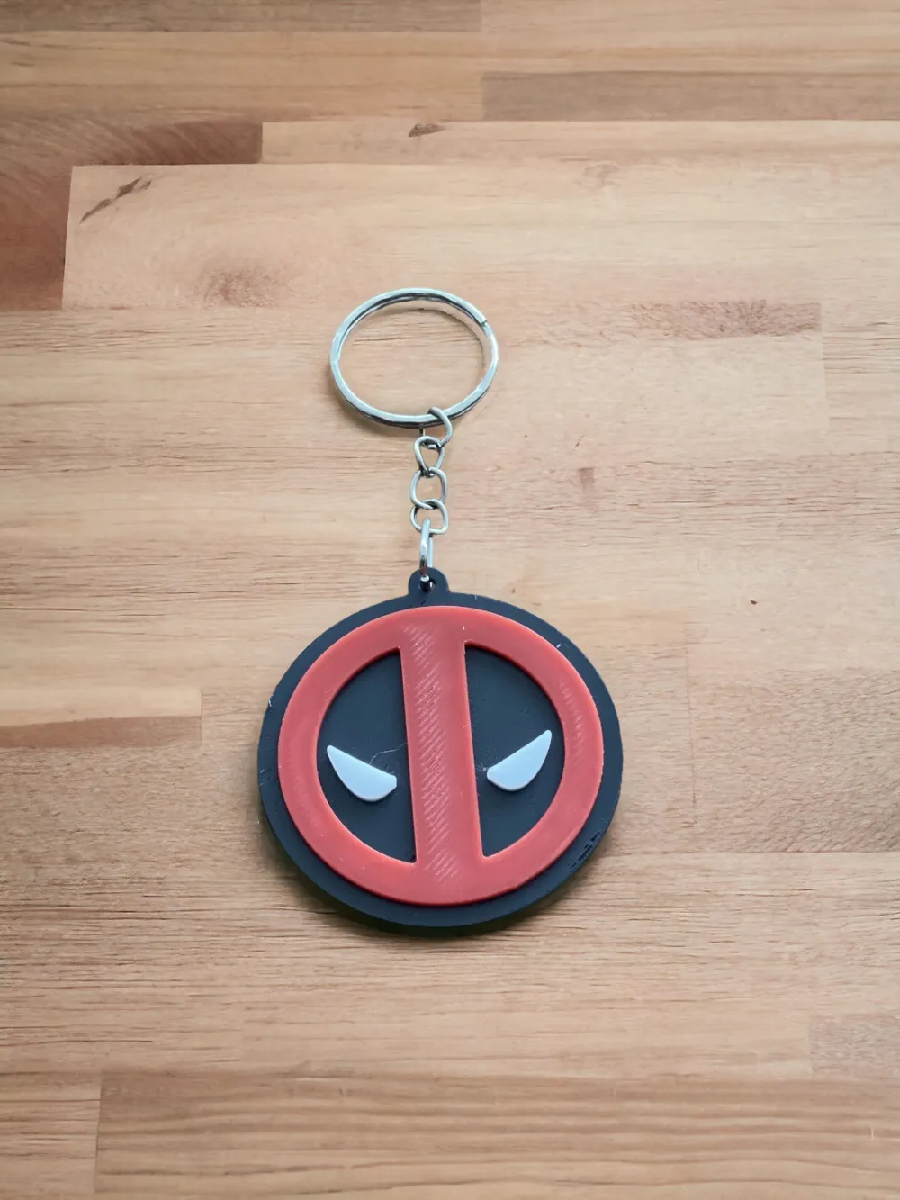 Deadpool Logo Keychain - AMS Not required by Lilac Rage - MakerWorld