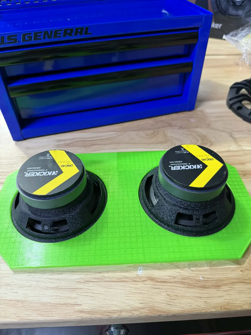 US General Tool Box Plantilla para Boombox Doble de 4 Pulgadas por ...