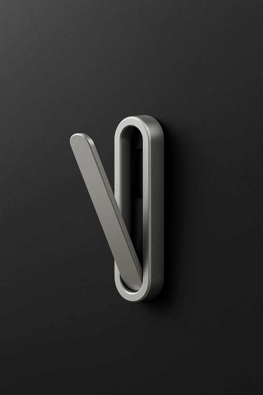 Tilting Wall Hook Modern and Functional Design - Free 3D Print Model ...