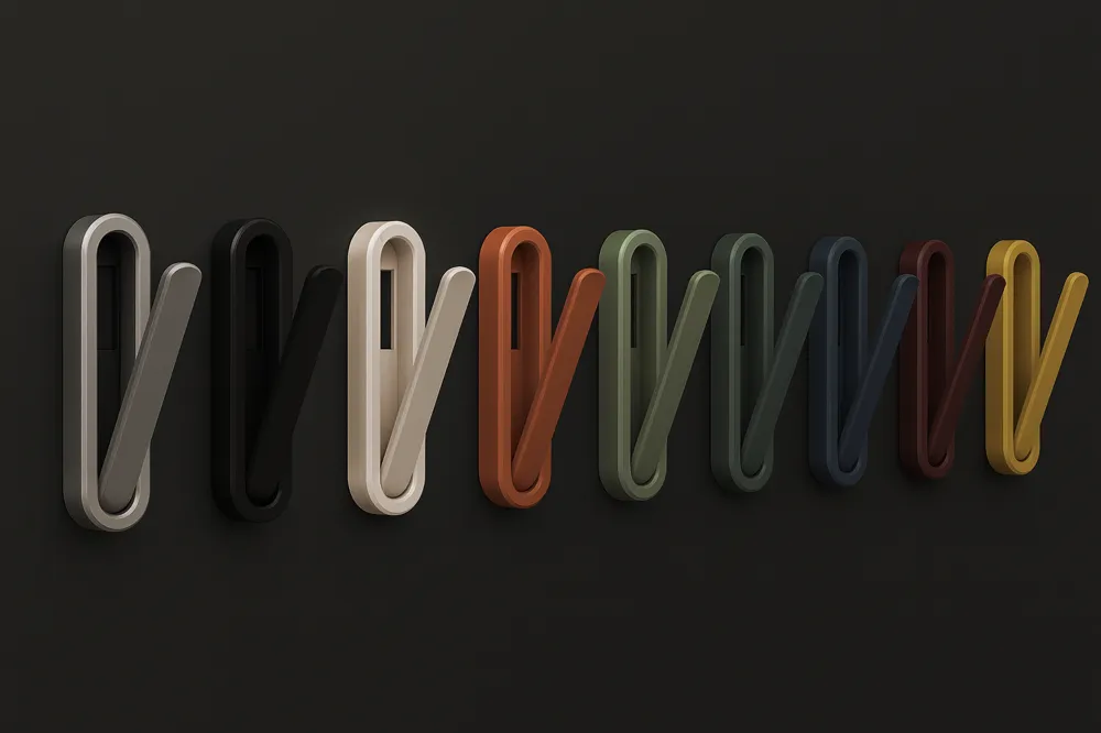 Tilting Wall Hook Modern and Functional Design - Free 3D Print Model ...