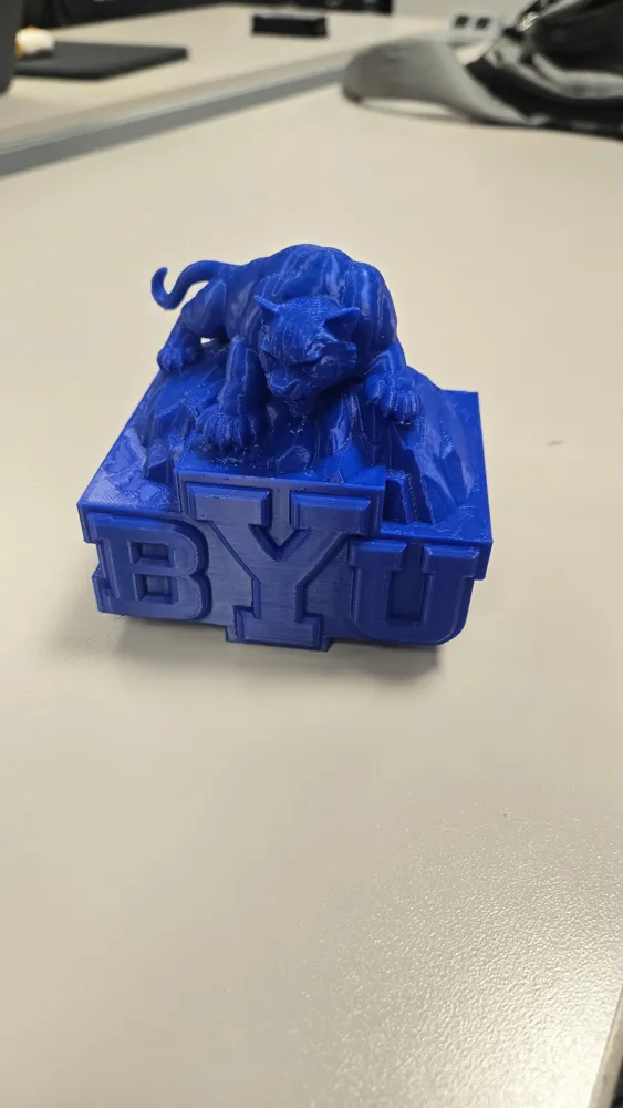 BYU Cougar Logo 3D - Free 3D Print Model - MakerWorld