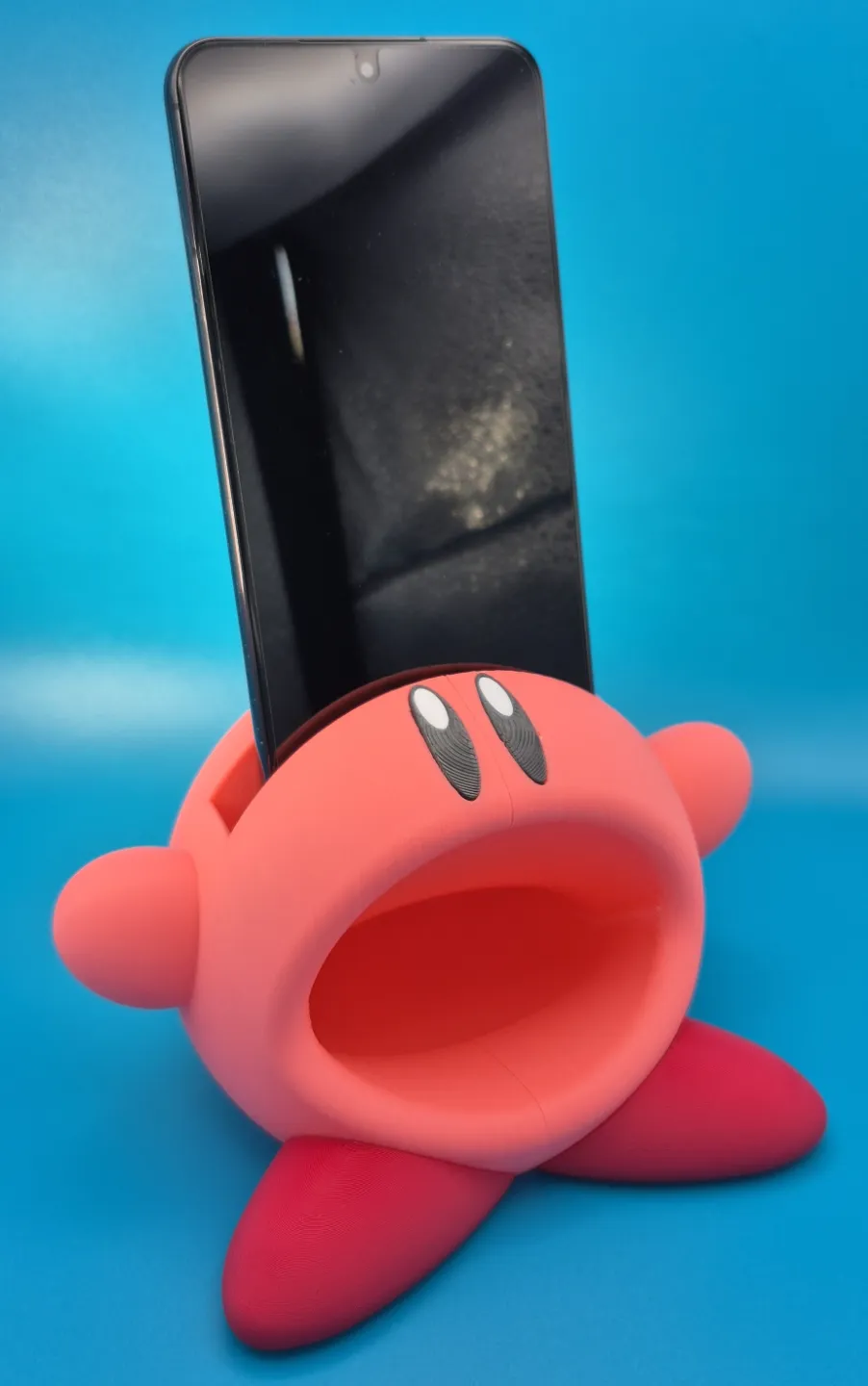 Kirby Passive Phone Speaker - Free 3D Print Model - MakerWorld