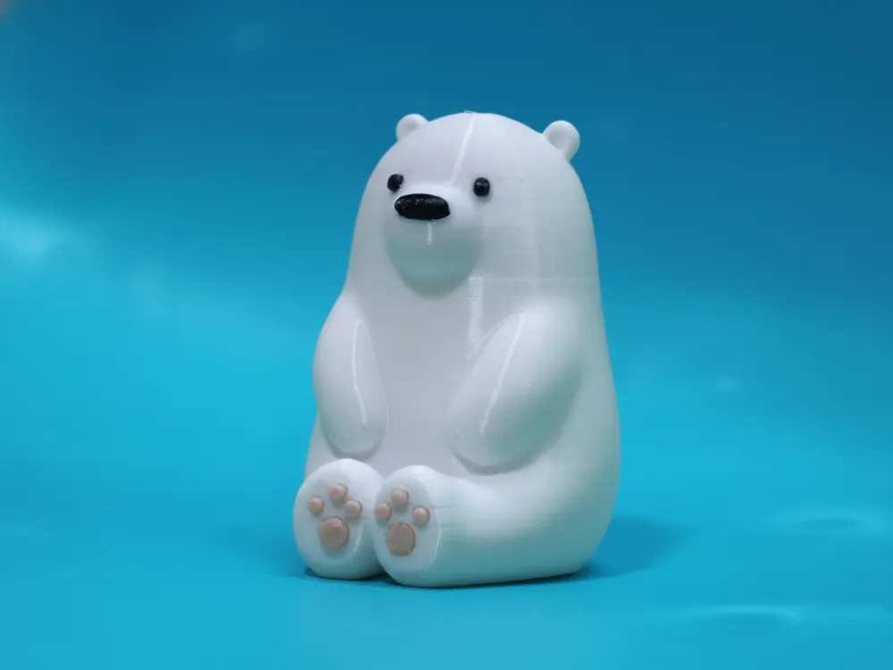 NO AMS - Chill Chill Oso de Hielo Multiparte - Modelo de impresión 3D ...