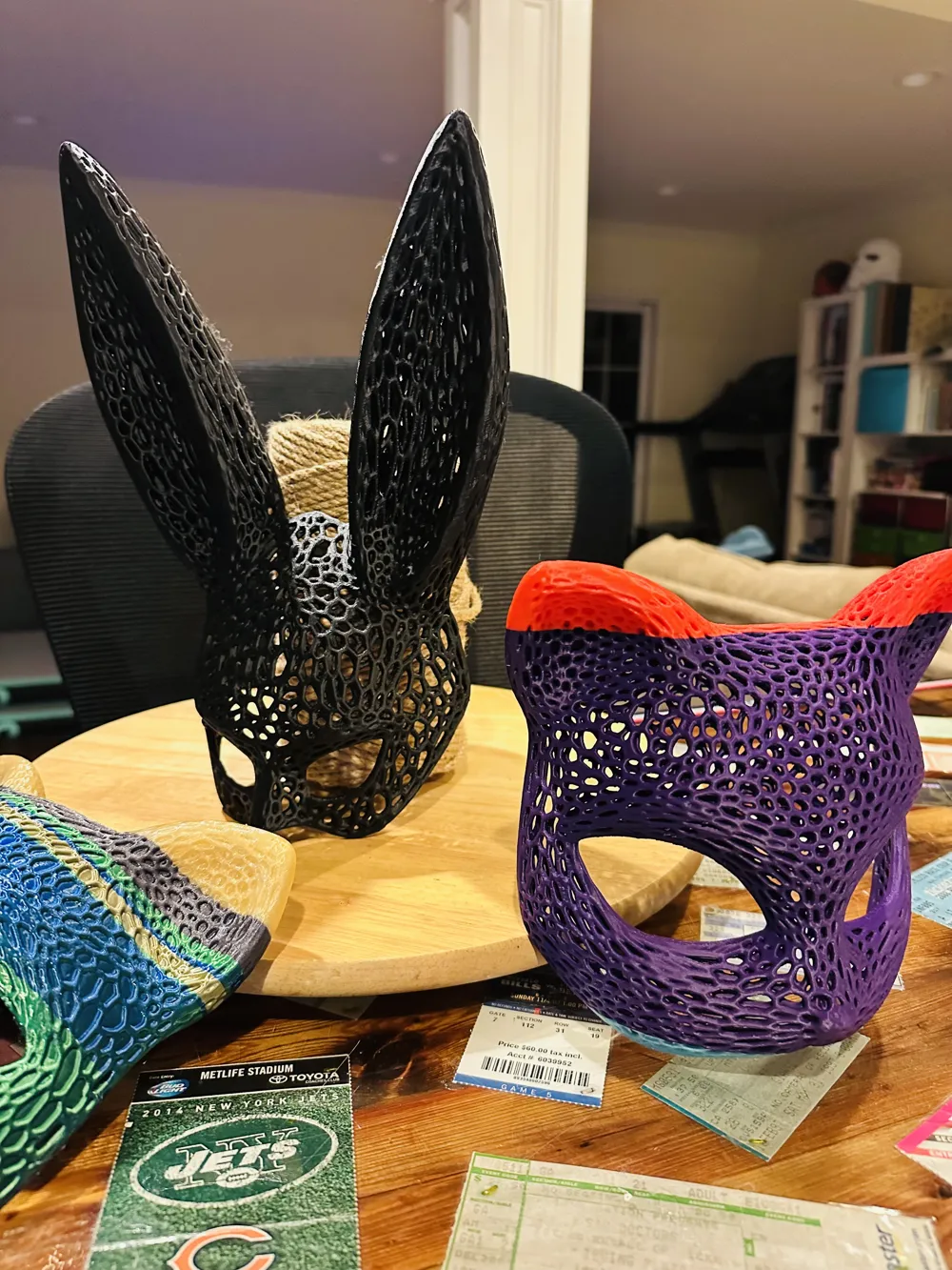 Bunny Kitty Foxy! Halloween Masks - Free 3D Print Model - MakerWorld