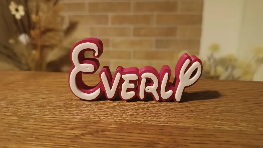 Everly Disney Name Sign Decorated Room child Birth by Fabbiotto ...