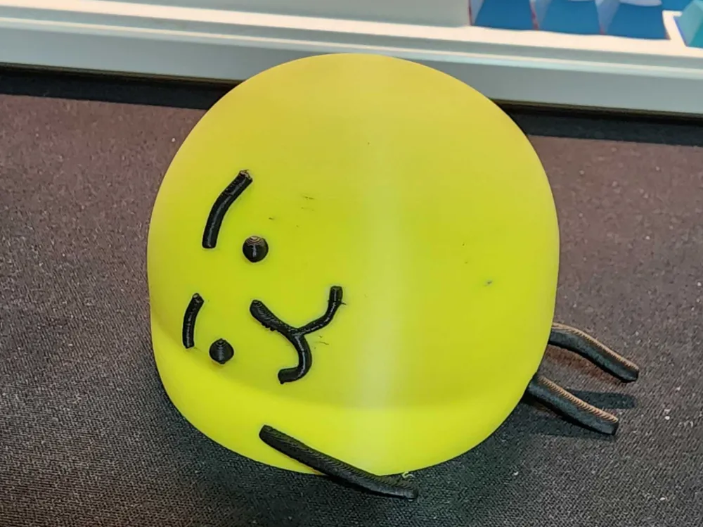 LINE sticker little guy lying on sweet potato balls - Free 3D Print ...