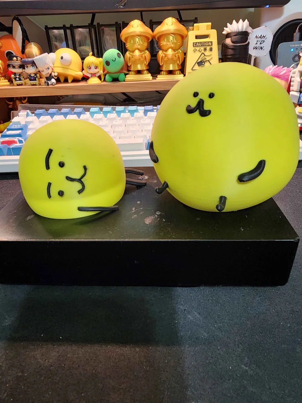 LINE sticker little guy lying on sweet potato balls - Free 3D Print ...