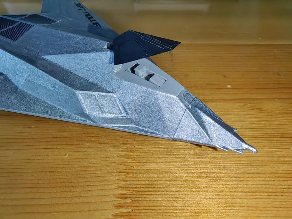 F-117 Nighthawk Stealth Fighter - Assembly Version by 天门计划 MakerWorld ...