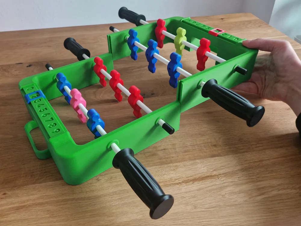 Table Football Game - Free 3D Print Model - MakerWorld