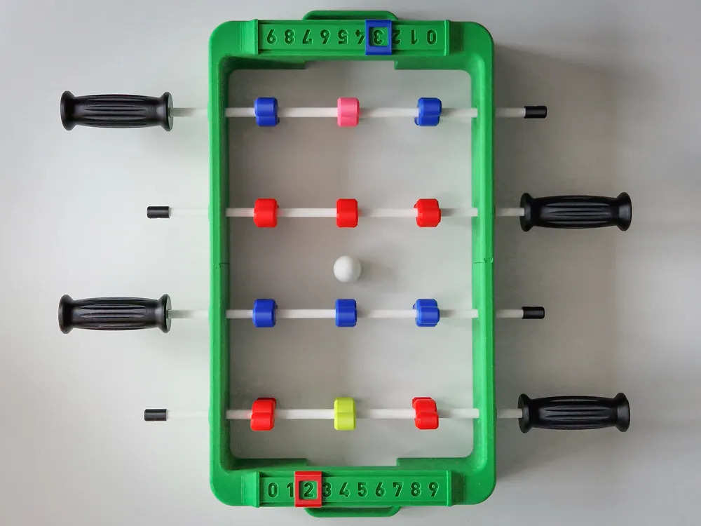 Table Football Game - Free 3D Print Model - MakerWorld
