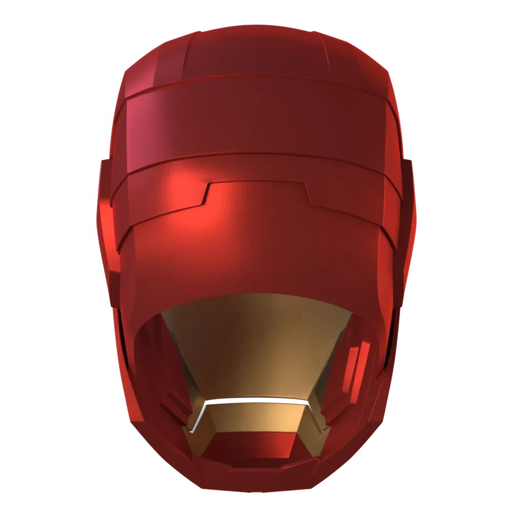 VEK3D Iron Man MK 42 Helmet - Free 3D Print Model - MakerWorld