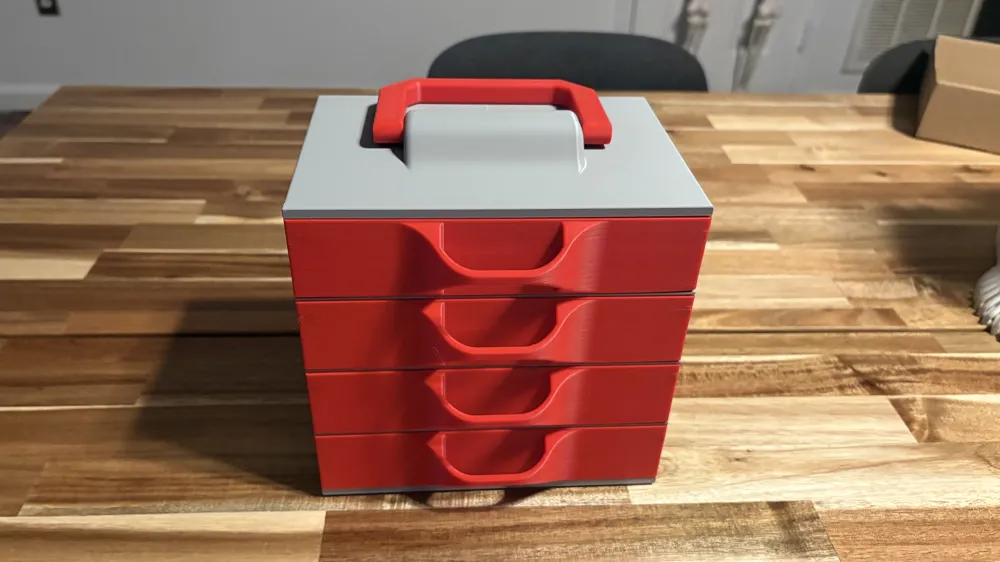 Gridfinity Drawer Case - Free 3D Print Model - MakerWorld