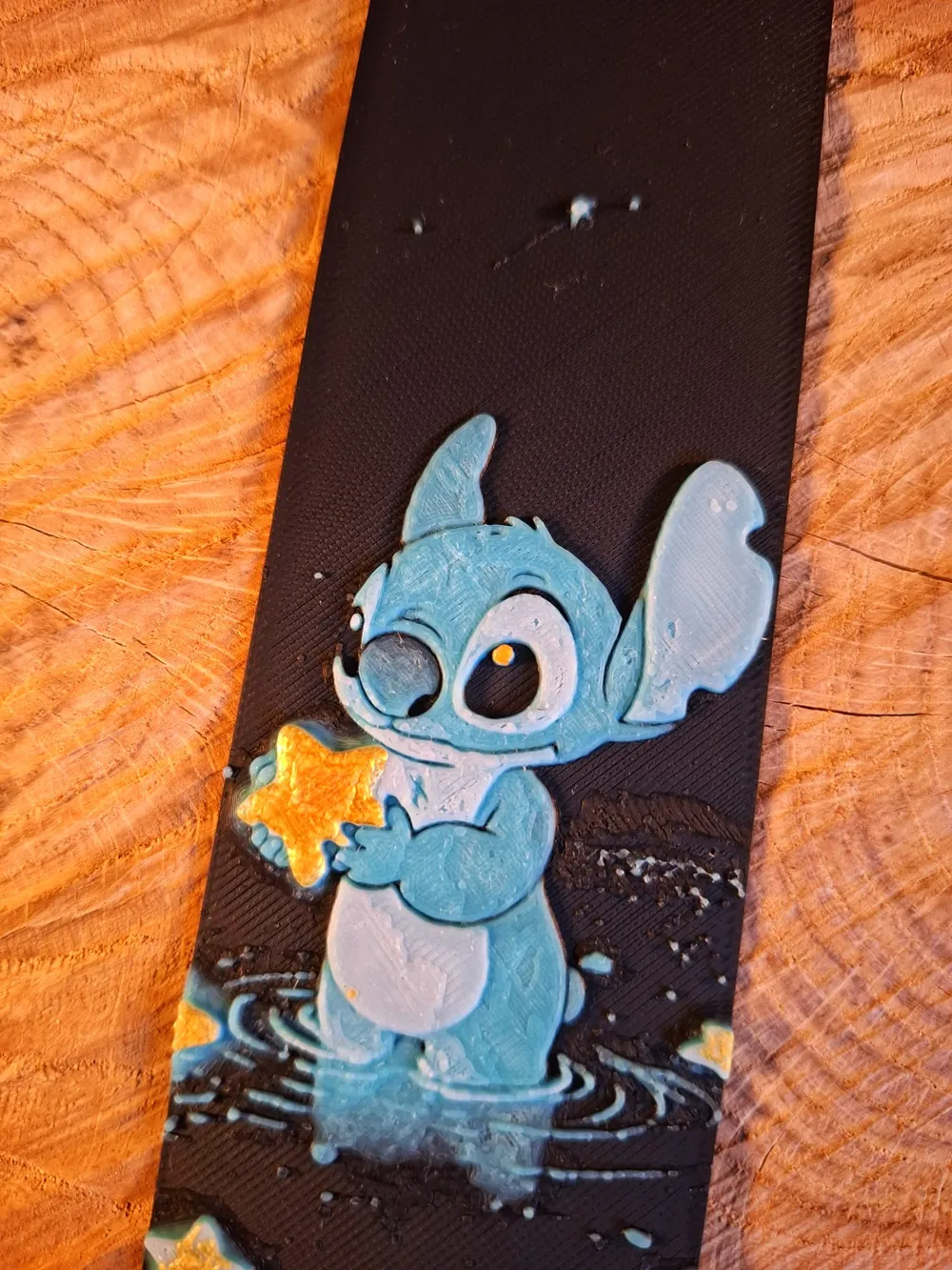 Stich holding star bookmark - Free 3D Print Model - MakerWorld