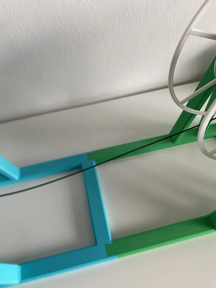 Filament Respooler 100% 3D printed by JSA MakerWorld: Download Free 3D ...