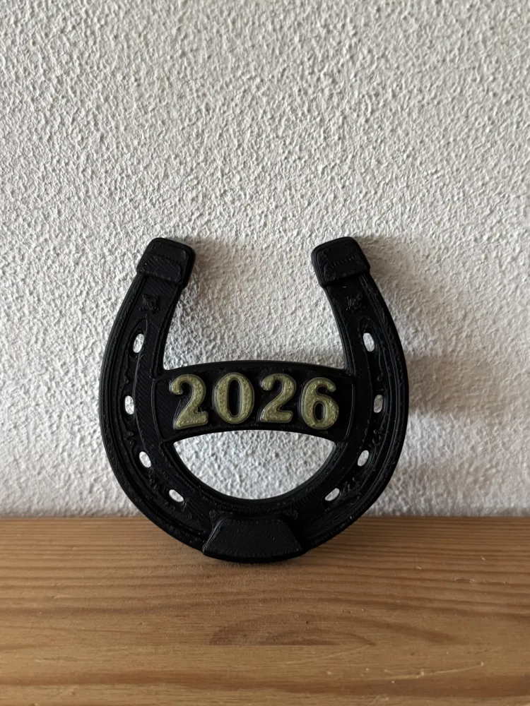 Horseshoe 2026 - Free 3D Print Model - MakerWorld