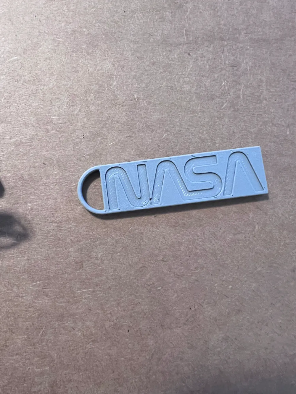NASA Logo Keychain by cameronmakesrockets - MakerWorld
