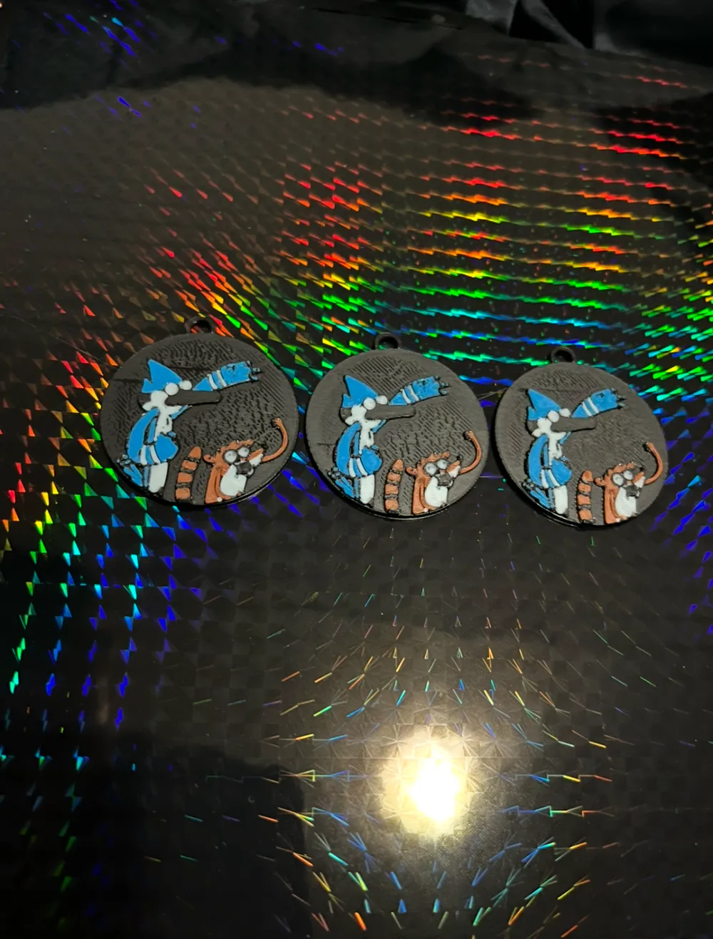 Mordecai and Rigby Regular Show Keychain by Funky - MakerWorld