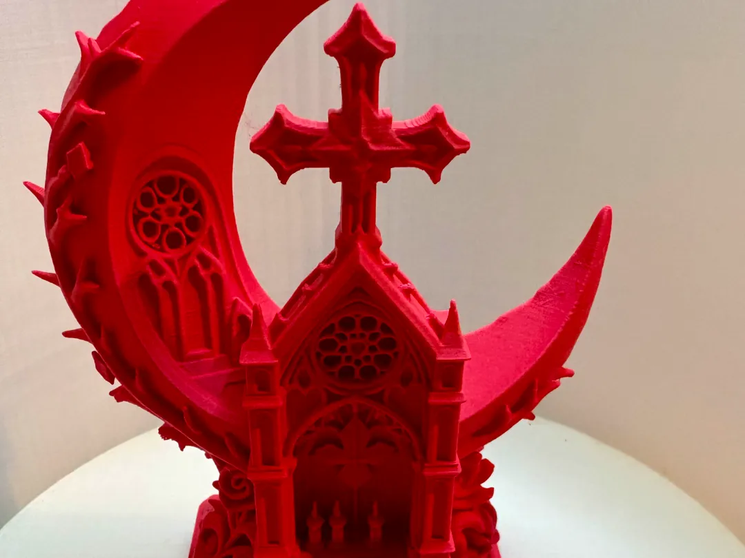 Moonlit Gothic Shrine - Free 3D Print Model - MakerWorld