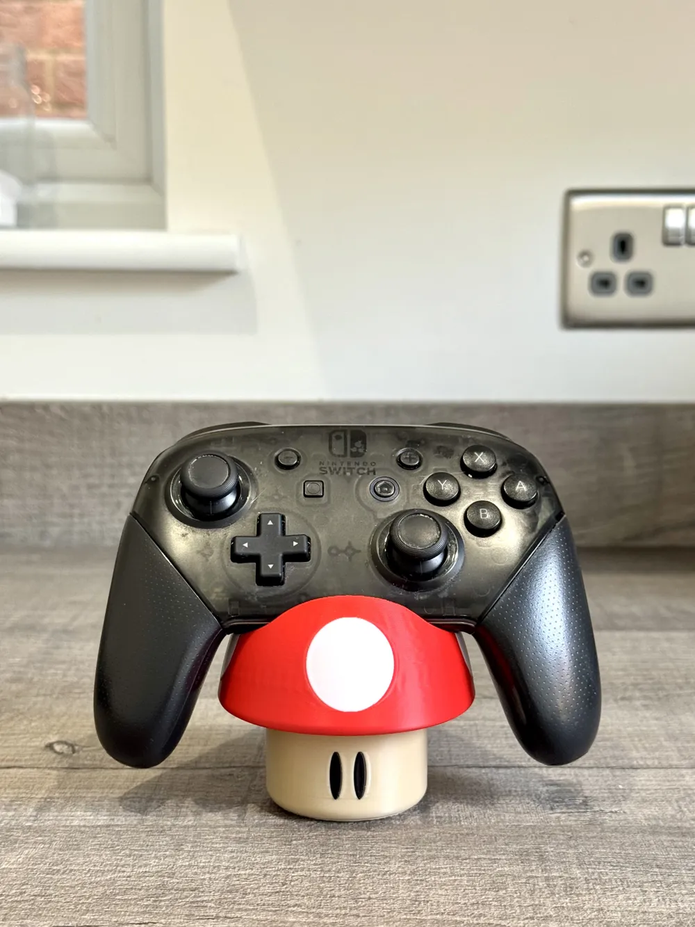 Nintendo Switch 2 Pro Controller mushroom stand by Dave W MakerWorld ...