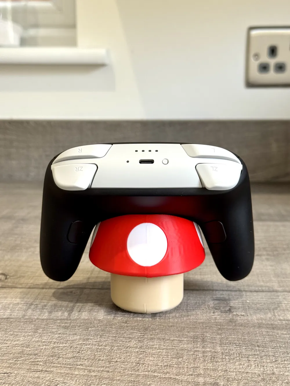 Nintendo Switch 2 Pro Controller mushroom stand - Free 3D Print Model ...