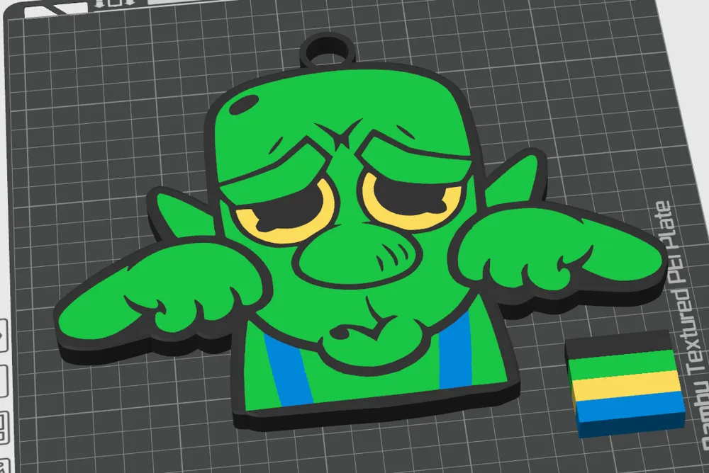 Cadena MiMiMi Duende (Clash Royale) por gbDrummer11 MakerWorld ...