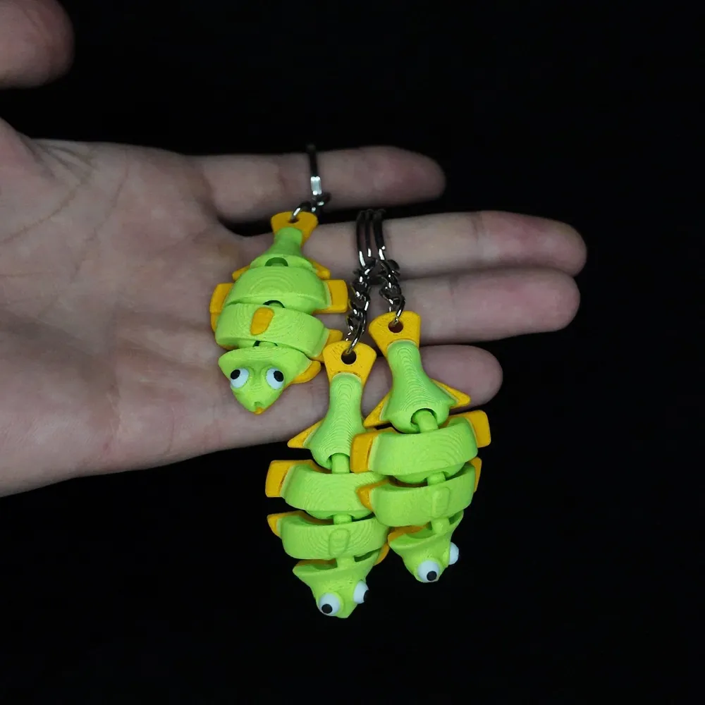 Flexi Funny Flounder - Free 3D Print Model - MakerWorld
